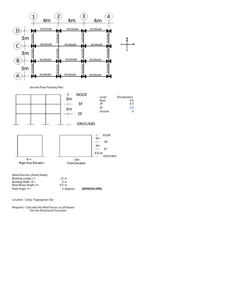 Wind Calculation For Building - DirectionalProcedure | PDF