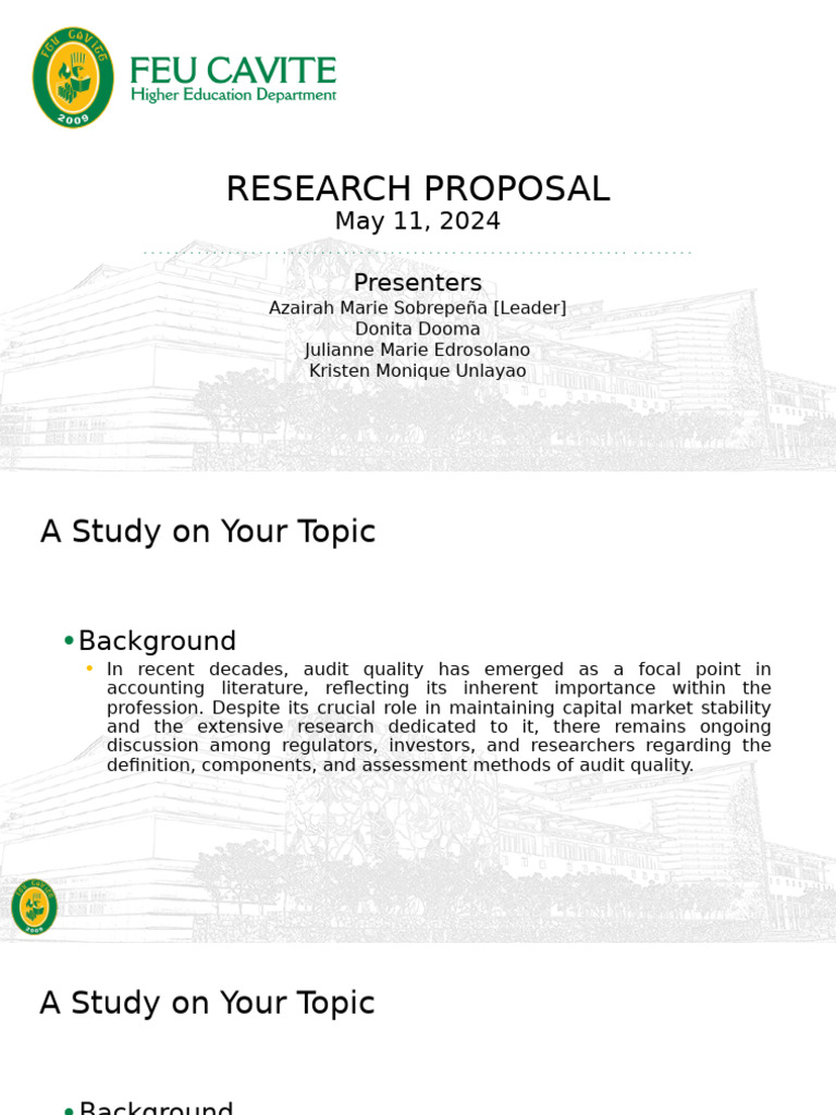 2024 Research Proposal | PDF