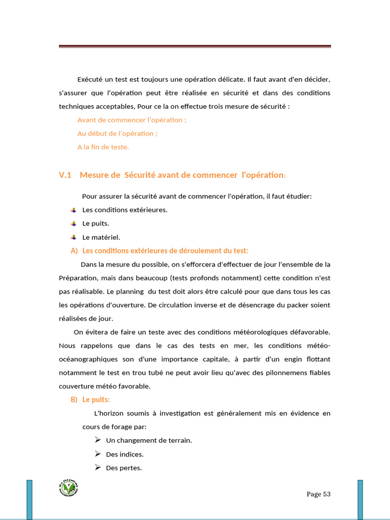 Chapitre V Sécurité | PDF