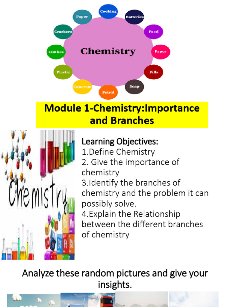 Module 1 Chemistry Introduction | PDF