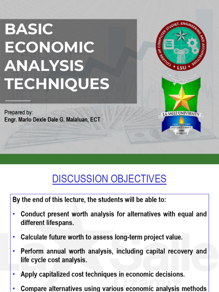 Module 3 - Basic Economic Analysis Techniques | PDF