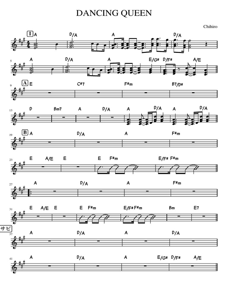 Dancing Queen | PDF