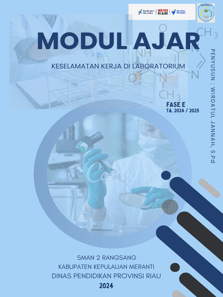 Kover Modul Keselamatan Lab | PDF
