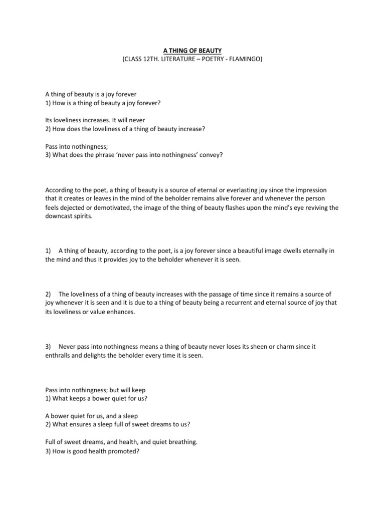 English Lit Notes | PDF