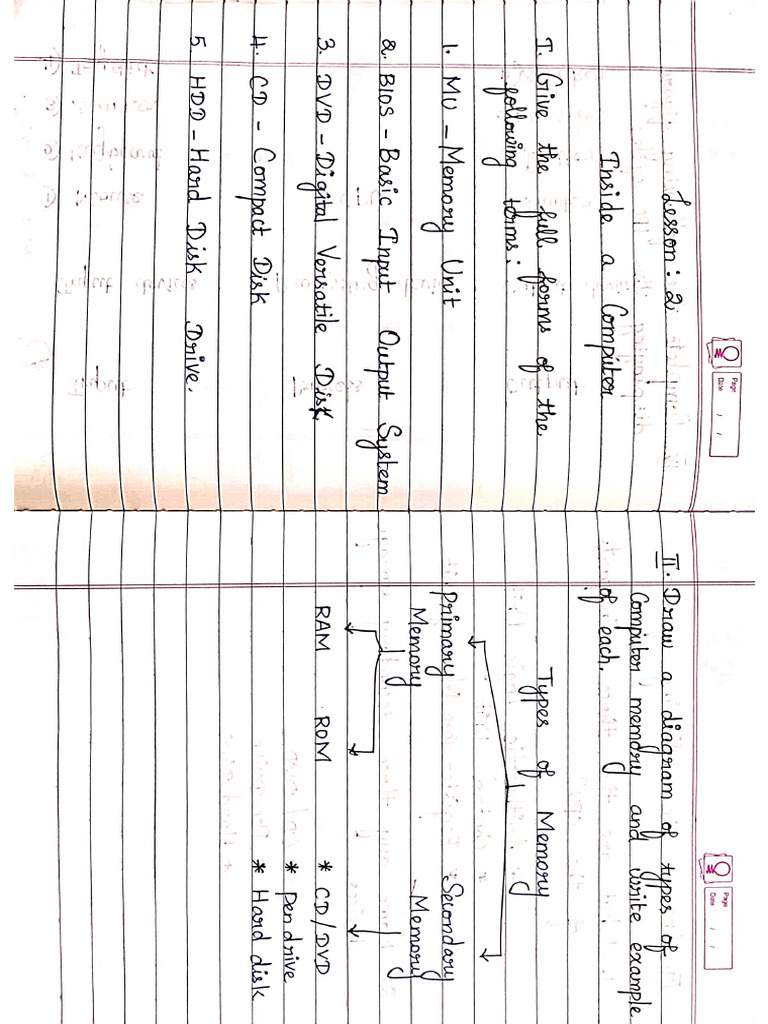 Grade 3 CS Lesson 2 | PDF