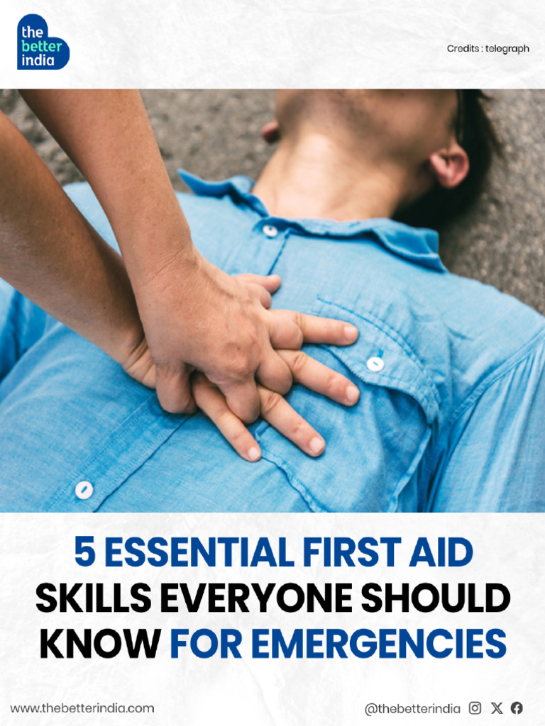 5 First Aid Skills Everyone Should Know | PDF