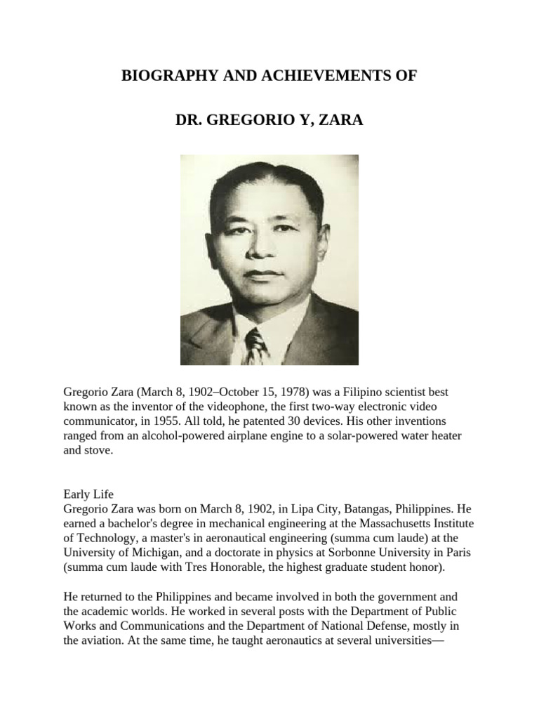 Gregorio y Zara | PDF