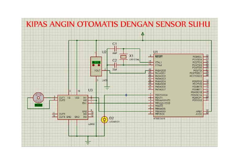 Rangkaian Kipas Angin Otomatis | PDF
