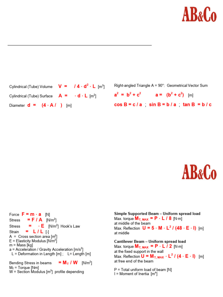 Formula Rs | PDF