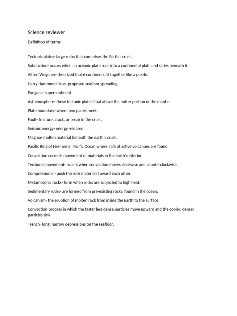 Science Reviewer | PDF