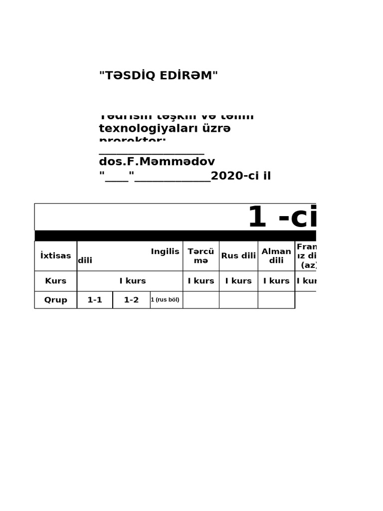 CEDVEL 2020-2021 MELEYKE MÜƏLLİM I 20 Vereq (1) 2 | PDF