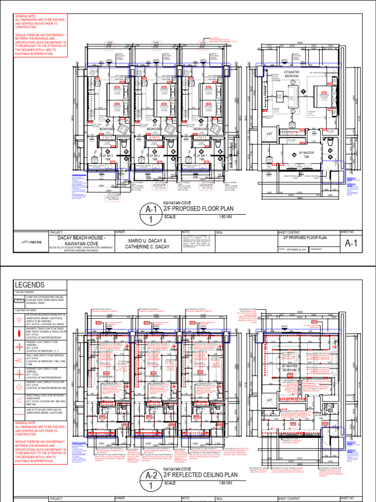 09-06-2024 - Kawayan Cove - Archi Plans - 2F - V | PDF