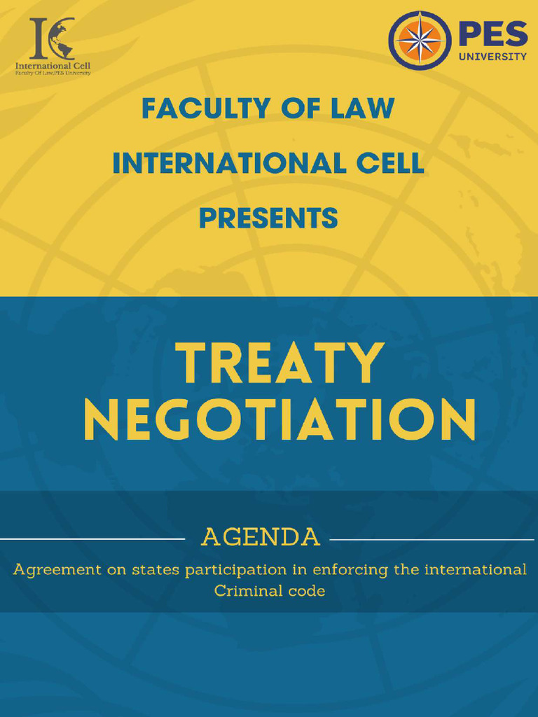 RULEBOOK - The Treaty Negotiation Competition, 2024 | PDF