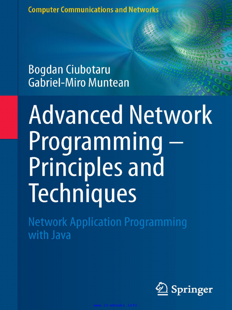 2013-Advanced Network Programming - Principles and Techniques-1 | PDF