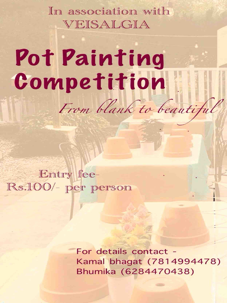 Pot Painting | PDF