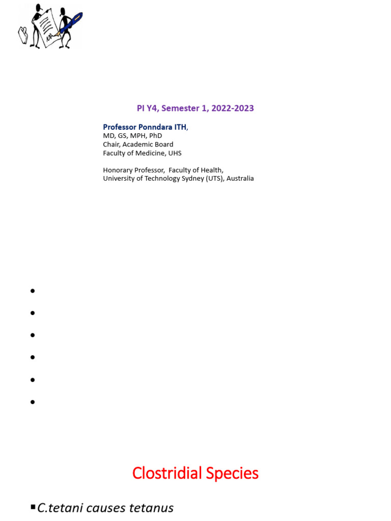 Day 3 Tetanus and Botulism | PDF