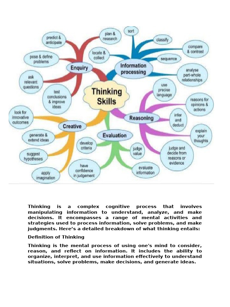 Thinking Skills | PDF