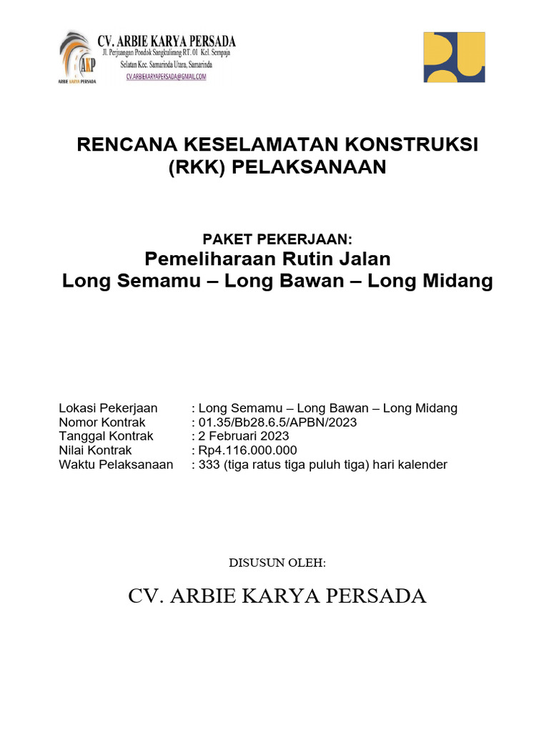 CONTOH RKK Rutin Ls LB | PDF