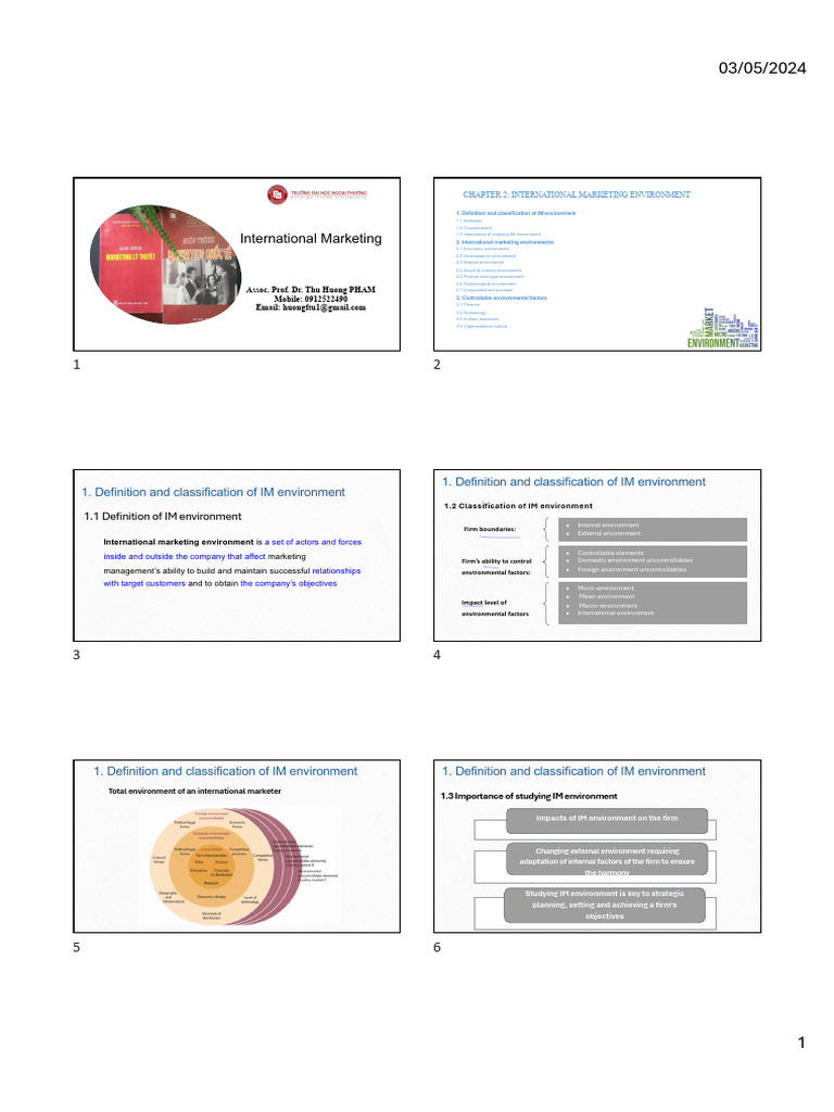 International Marketing | PDF