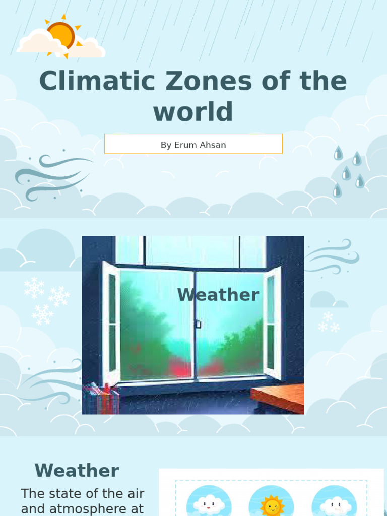 Climatic Zones of The World | PDF | Climate | Science & Mathematics