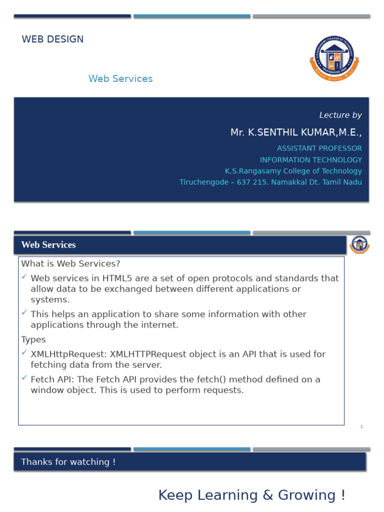 Web Services | PDF