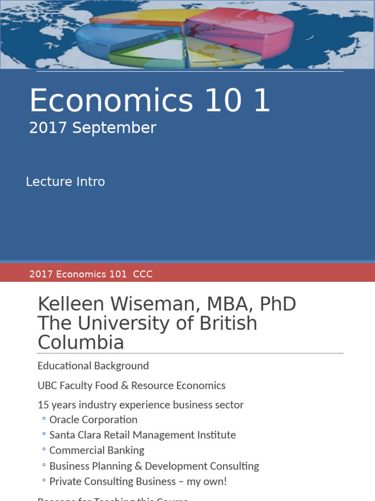 Economics 101 Course Overview and Guide | PDF | Economics | Microeconomics