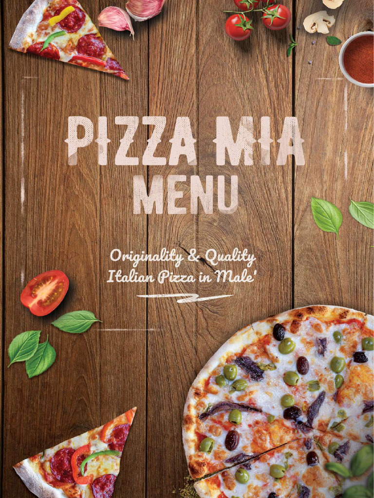 Pizza Mia Menu | PDF