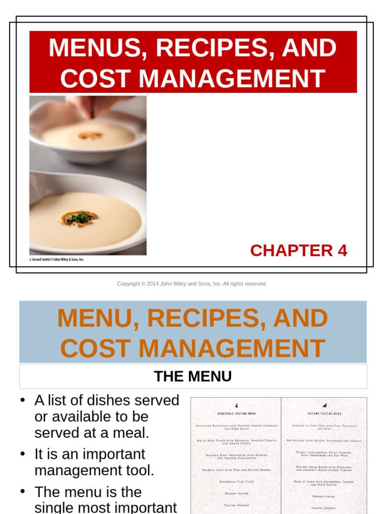 Ch. 4 - Kitchen Essentials and Basic Food Preparation | PDF