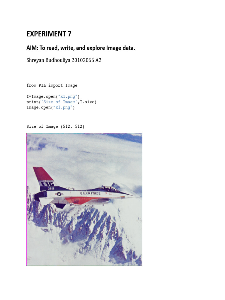 Shreyan 20102055 Exp7 | PDF