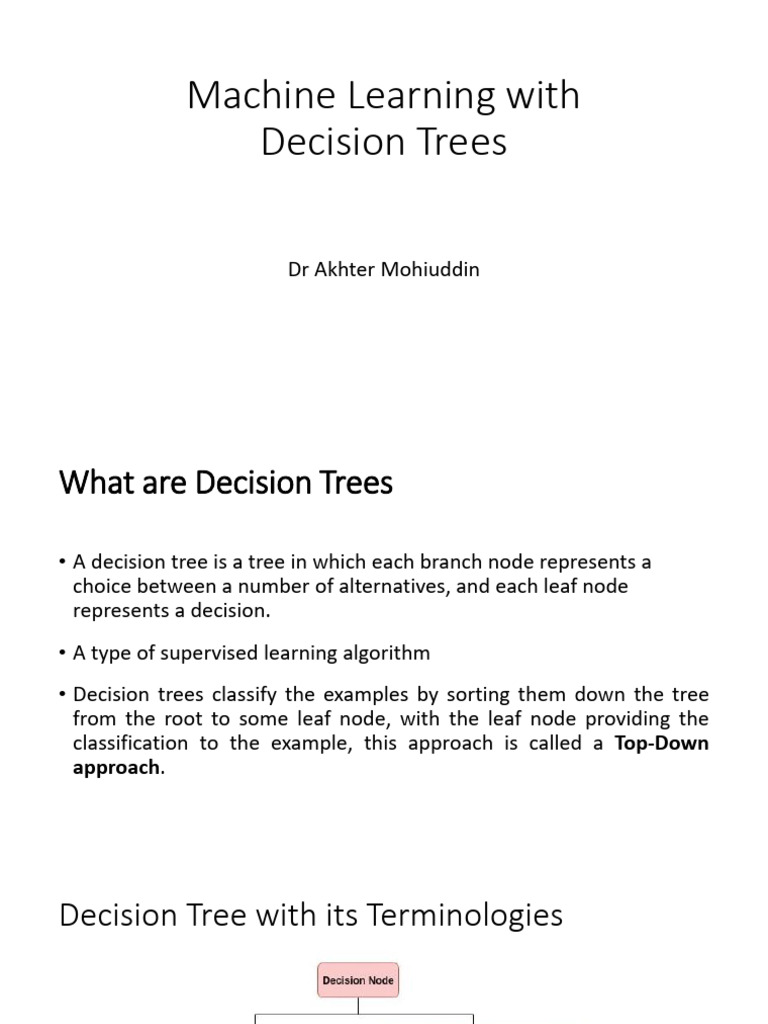 Decision Trees | PDF