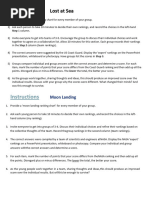 Lost at Sea Survival Ranking Chart | PDF