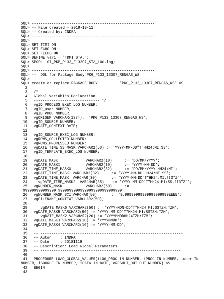 07 PKB P133 F13307 STA Log | PDF