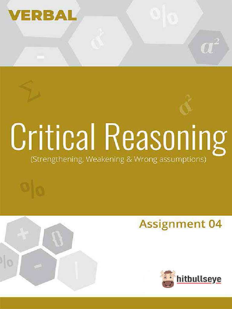 1701454120critical Reasoning Assignment4 | PDF