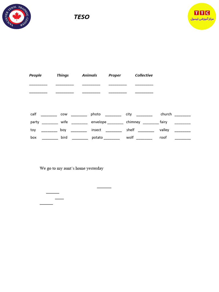 Class C! - Final Exam - Level 1 Grammar and Listening | PDF