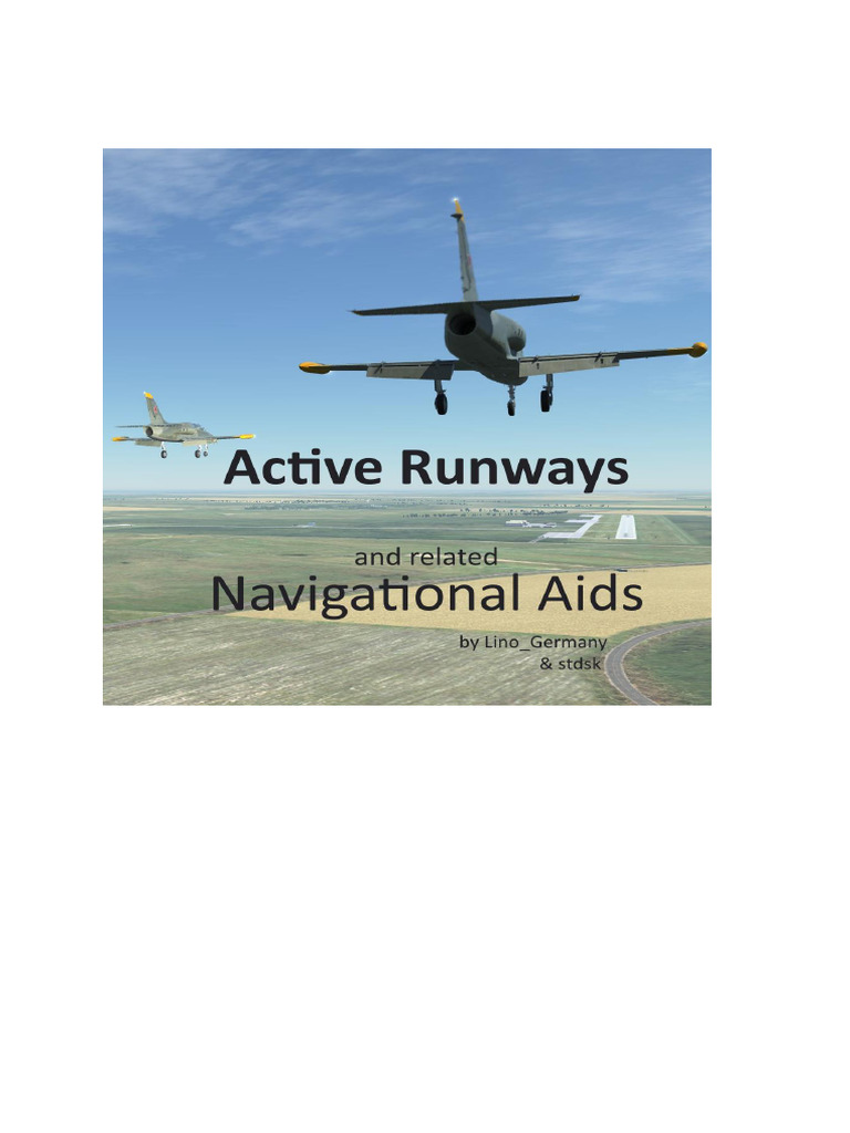 Active Runways and Related Navigational Aids | PDF