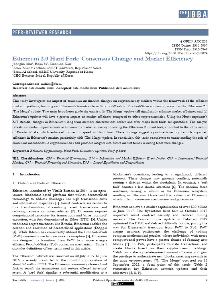 _jbba_ethereum_2.0_hard_fork_consensus_change_and_market_efficiency ...