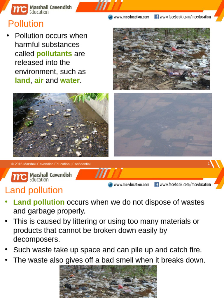 Interactions_C05 Mans impact on environment POLLUTION SLS | PDF