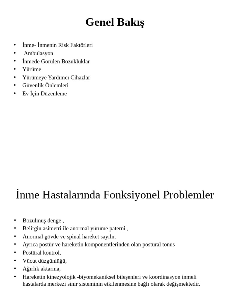 İnme Sonrası - Scribd | PDF