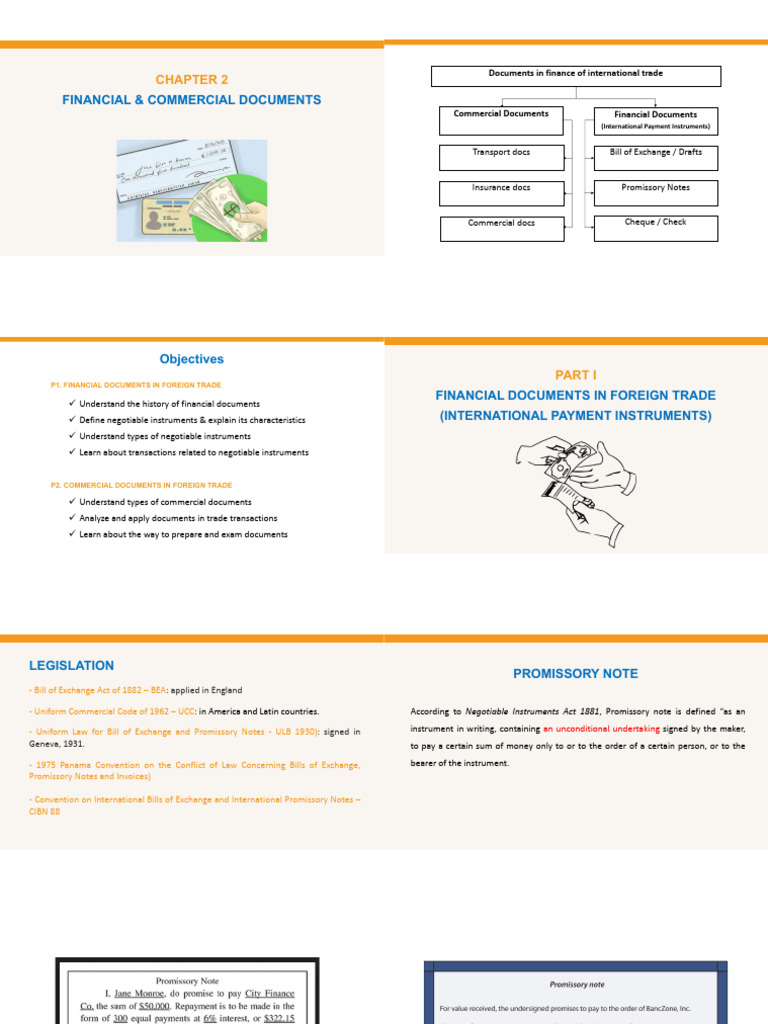 CHAPTER 2_FINANCIAL AND COMMERCIAL DOCUMENTS | PDF