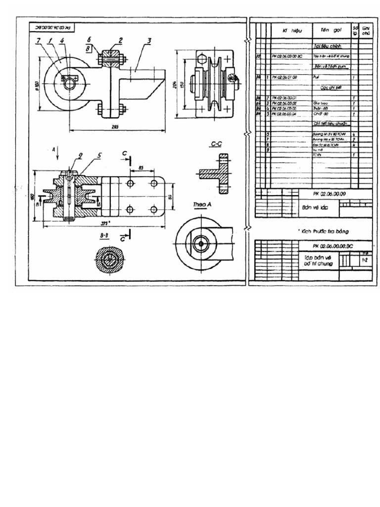 Bai Tap Ban Ve Lap - Mau 1 | PDF