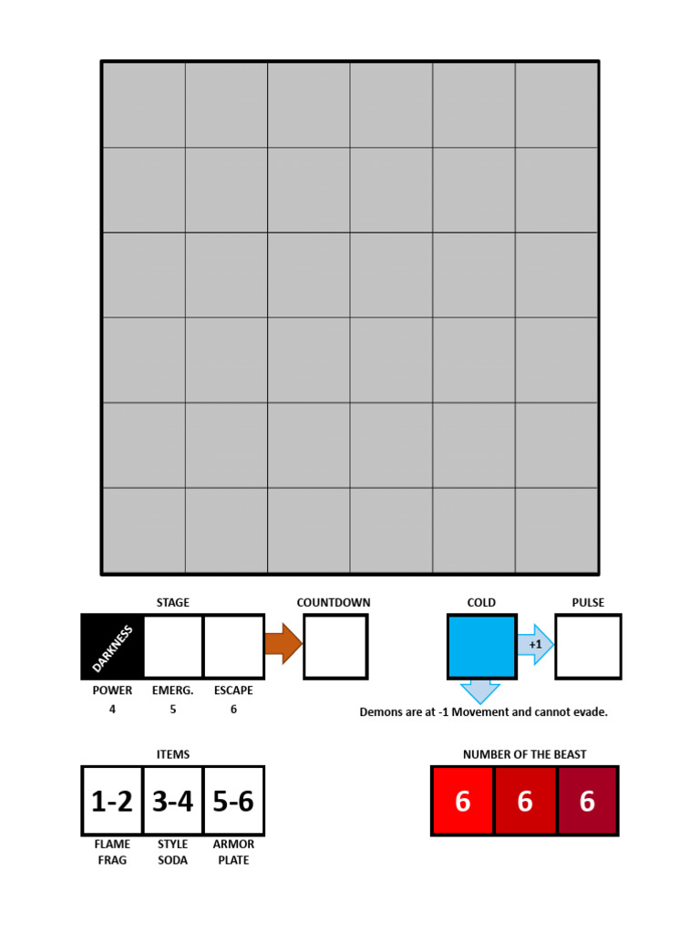 Demon Ship Map and Tracker V2 | PDF