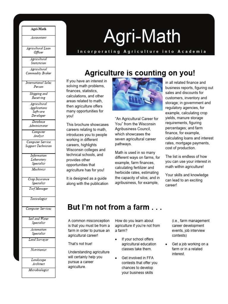 Agri Math | PDF