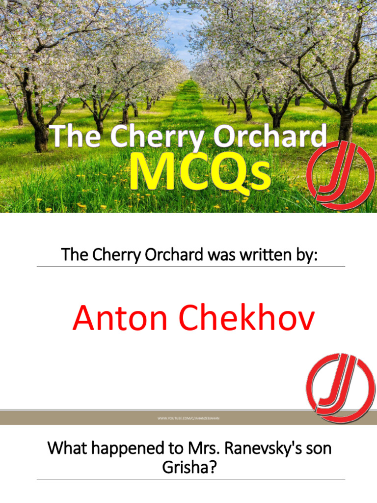 The Cherry Orchard-1 | PDF