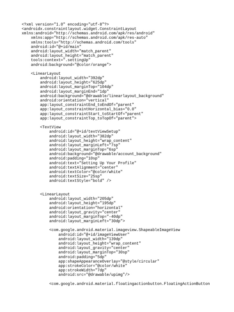 Setting Up XML | PDF