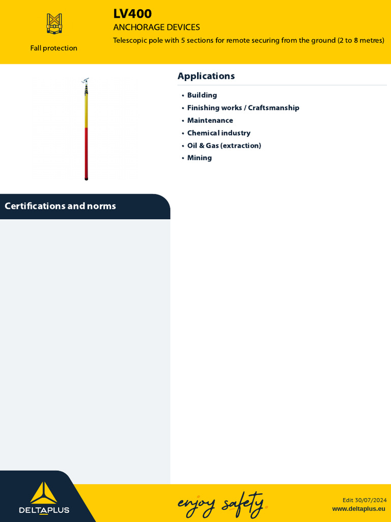 LV400 technical-sheet EN | PDF