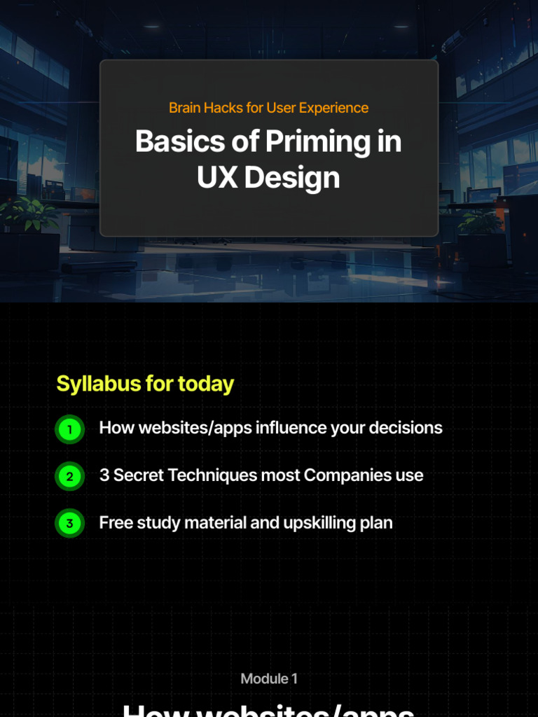 4 Priming in UX Design | PDF