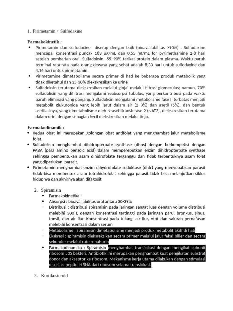 Farmakologi Dan Farmakokinetika | PDF