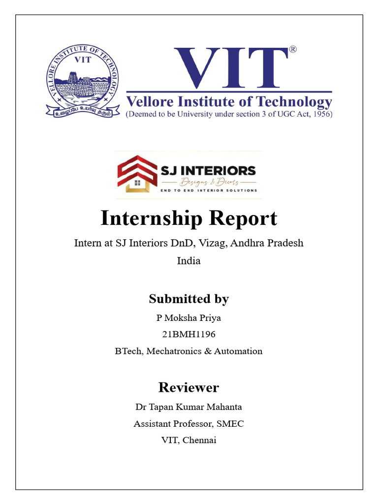 Internship Report | PDF