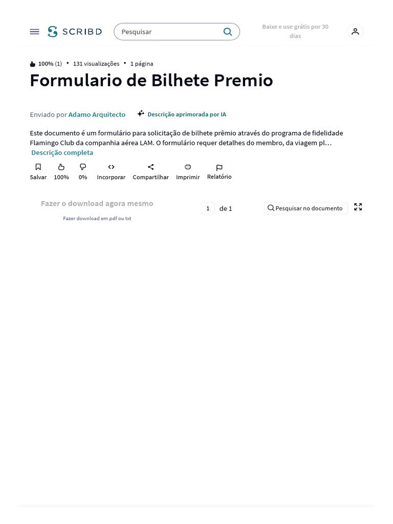 Formulario de Bilhete Premio _ PDF | PDF