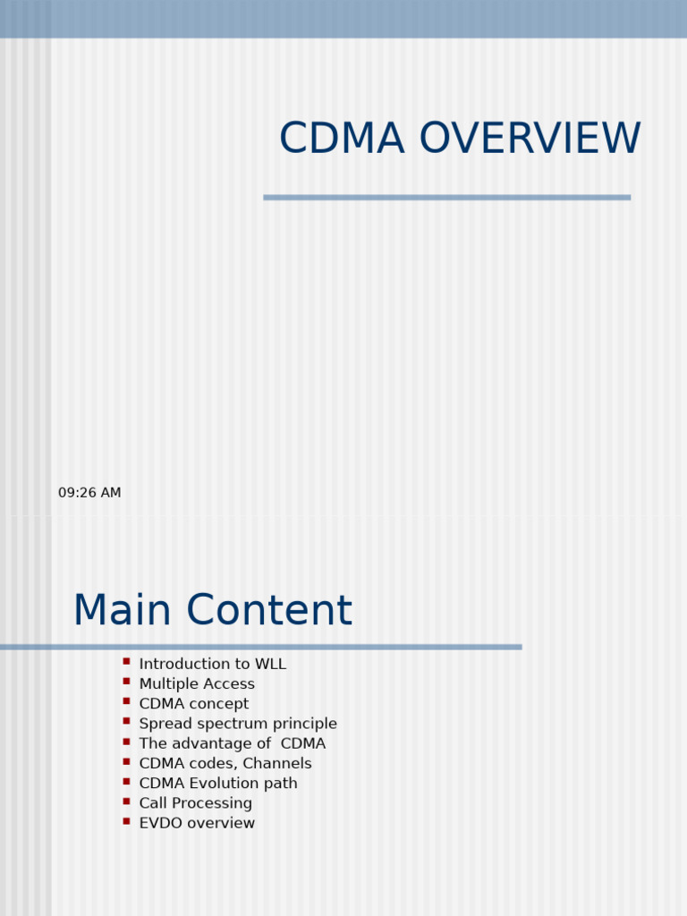 Cdma Eb VJ | PDF